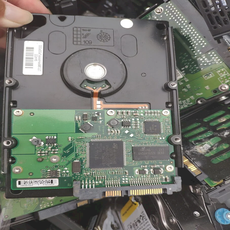 Used Hard Disk Recycling – Reliable 55 Tons High-Quality Storage ...