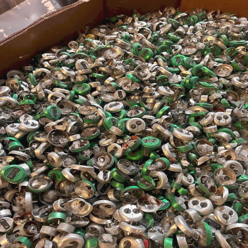 Fluorescent Tube Scrap – 60 Tons of Bi-Pin Bases with Aluminum & Brass