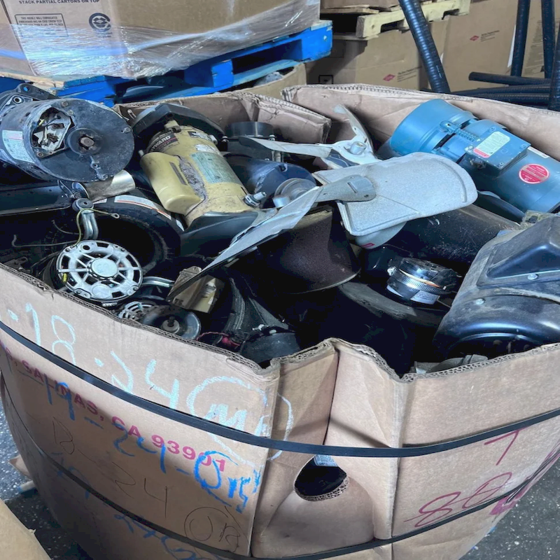 Bulk Industrial Electric Motor Scrap for Export | 20 Tons Non-Working ...