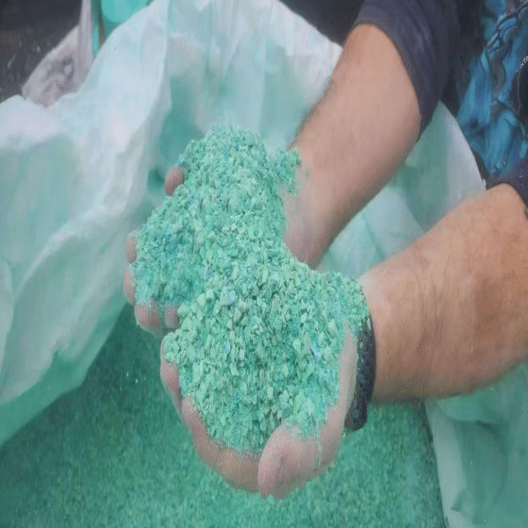 PVC Regrind Scrap for Sale – 150 Tons of Unwashed Greenish Material ...